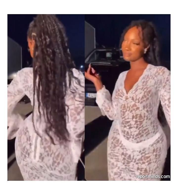 Singer Tems Steps Out In A Skimpy White Outfit Report Minds