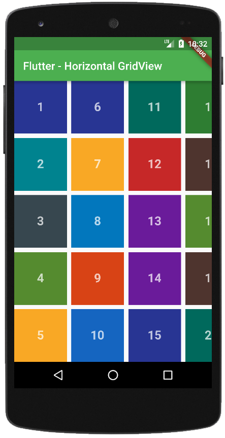 flutter – How to create horizontal GridView – Flutter Tutorials flutter – How to create horizontal GridView – Flutter Tutorials