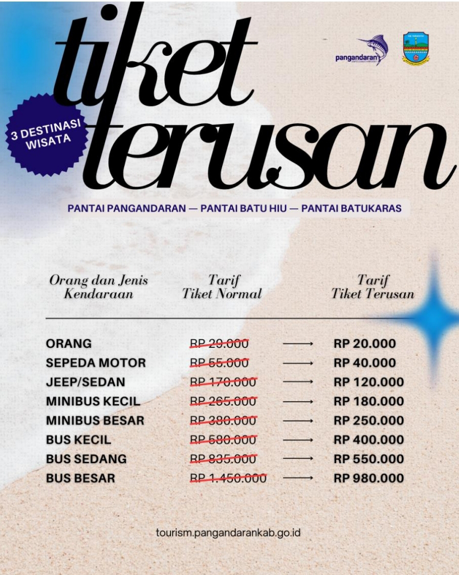 Tiket Terusan 3 Pantai di Pangandaran 2023 - Ciwayang Body Rafting ... Tiket Terusan 3 Pantai di Pangandaran 2023 - Ciwayang Body Rafting ...