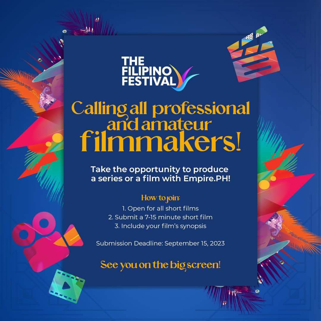 The Intersections & Beyond: Call for Submission: The Filipino Festival 2023 The Intersections & Beyond: Call for Submission: The Filipino Festival 2023