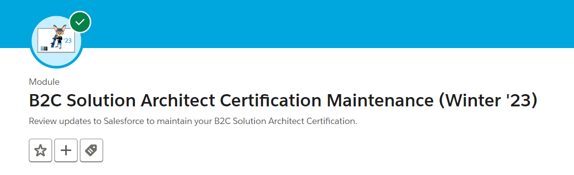 B2C Solution Architect Certification Maintenance Winter '23 Solutions B2C Solution Architect Certification Maintenance Winter '23 Solutions