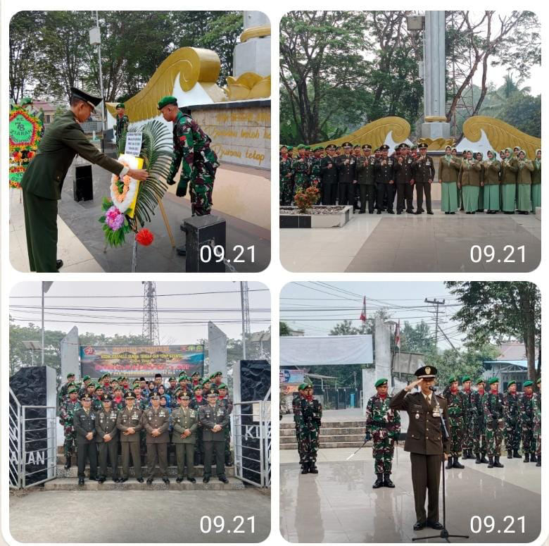 Sambut HUT ke-78 TNI, Kodim 1002/HST, Ziarah Nasional ke Taman Makam ... Sambut HUT ke-78 TNI, Kodim 1002/HST, Ziarah Nasional ke Taman Makam ...