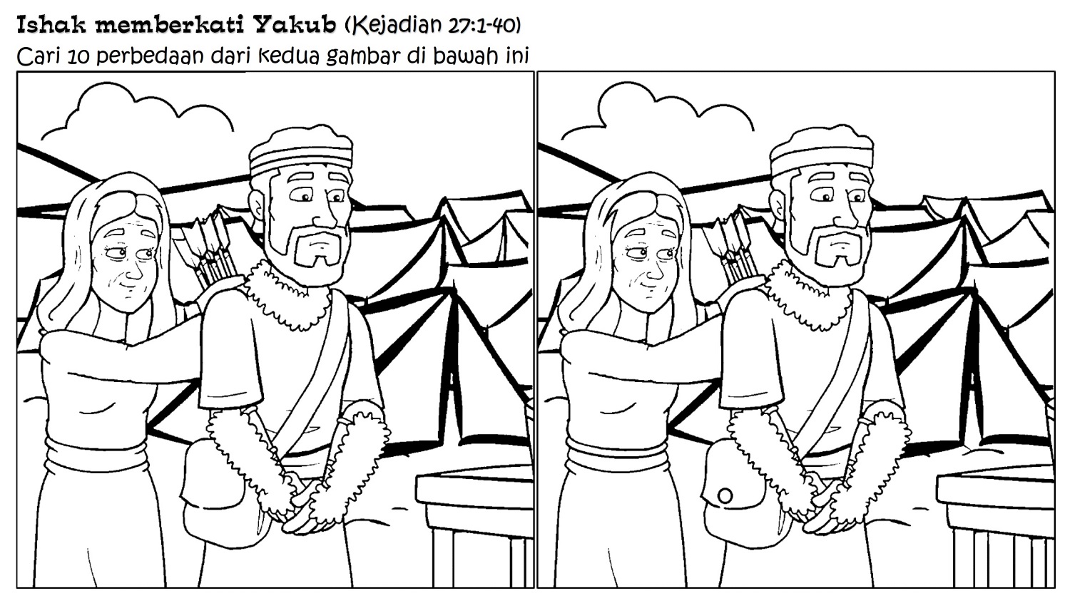 Sekolah Minggu Kreatif: Esau dan Yakub (Kejadian 25:29-34; 27:1-40) Sekolah Minggu Kreatif: Esau dan Yakub (Kejadian 25:29-34; 27:1-40)