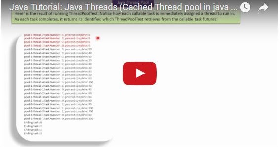 JAVA EE: Java Tutorial: Java Threads (Cached Thread pool in java | Java ... JAVA EE: Java Tutorial: Java Threads (Cached Thread pool in java | Java ...