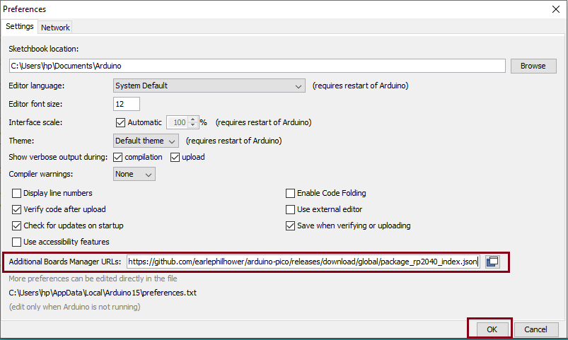 How to program Raspberry Pi Pico with the Arduino ide How to program Raspberry Pi Pico with the Arduino ide