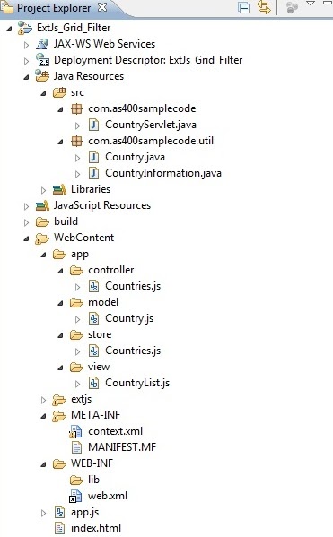 Programmers Sample Guide: ExtJs Grid JSON Java Servlet example with ...