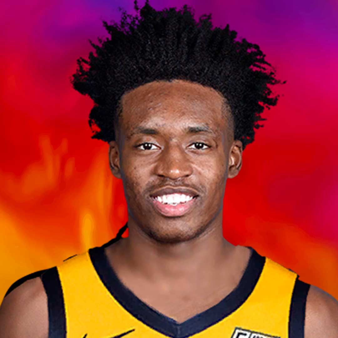 Nba 2k22 Collin Sexton Utah Jazz Headshot Portrait