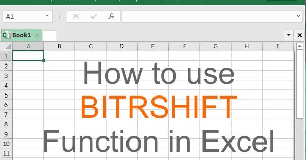 Bitrshift Function Excel Trivia Everything About Excel Function And Formulas