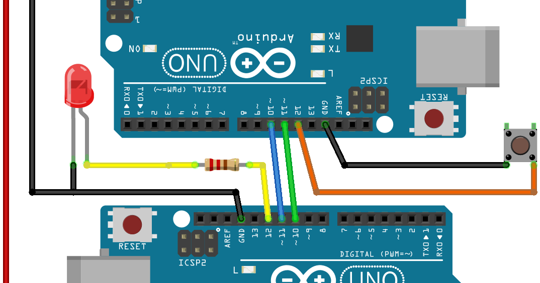 Komunikasi serial (UART) antar Arduino (Master Slave) Komunikasi serial (UART) antar Arduino (Master Slave)