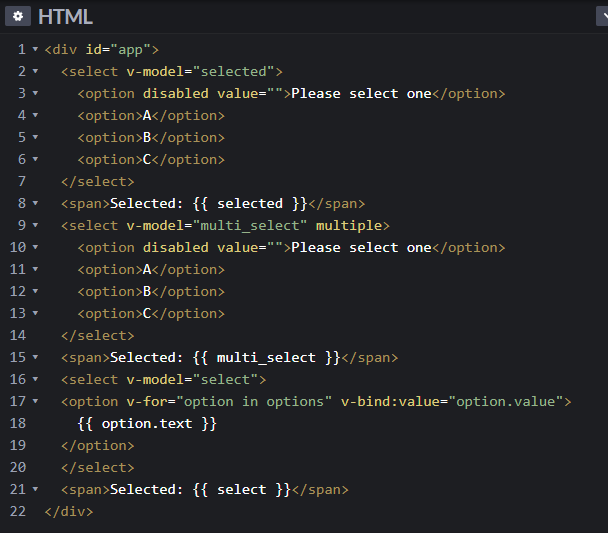 Tutorial Vue Js - Cara Membuat Value Binding pada Select Option Tutorial Vue Js - Cara Membuat Value Binding pada Select Option