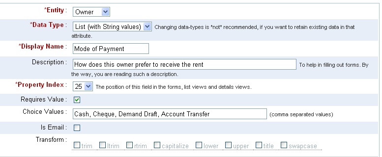 iFreeTools Blogs: "List" data type, now supported in Online Database App Creator