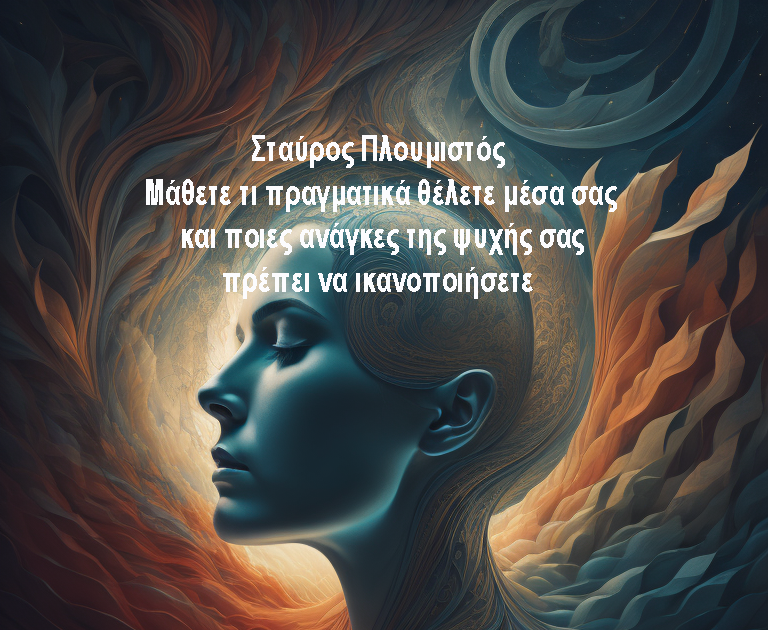 Σταύρος Πλουμιστός: Μάθετε τι πραγματικά θέλετε μέσα σας και ποιες ...