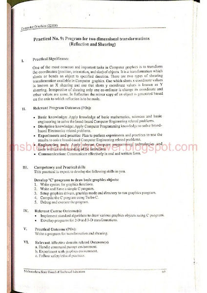 22318 Computer Graphics CGR solved lab manual pdf | Manual Answer | MSBTE 22318 Computer Graphics CGR solved lab manual pdf | Manual Answer | MSBTE