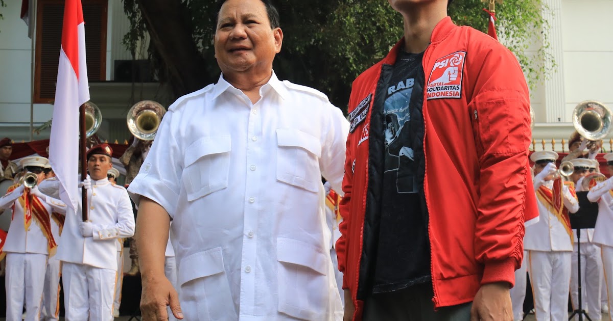 Prabowo Ungkap Kesamaan Visi dengan PSI: Politik yang Sejuk, Riang ... Prabowo Ungkap Kesamaan Visi dengan PSI: Politik yang Sejuk, Riang ...