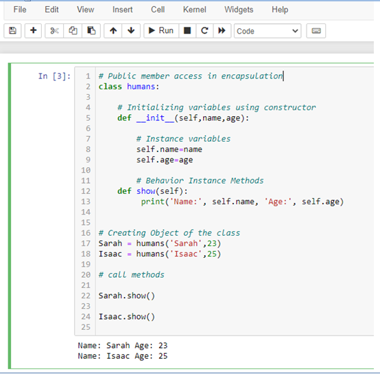 Encapsulation In Python