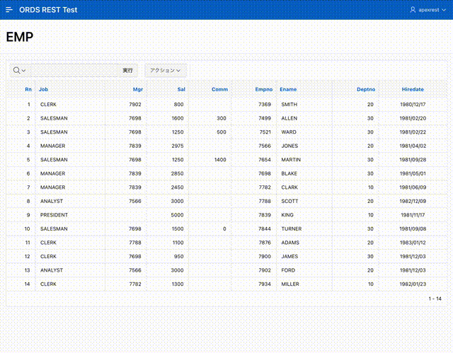 日日是oracle Apex Ords Rest Apiのoauth2による保護とapexからの呼び出し