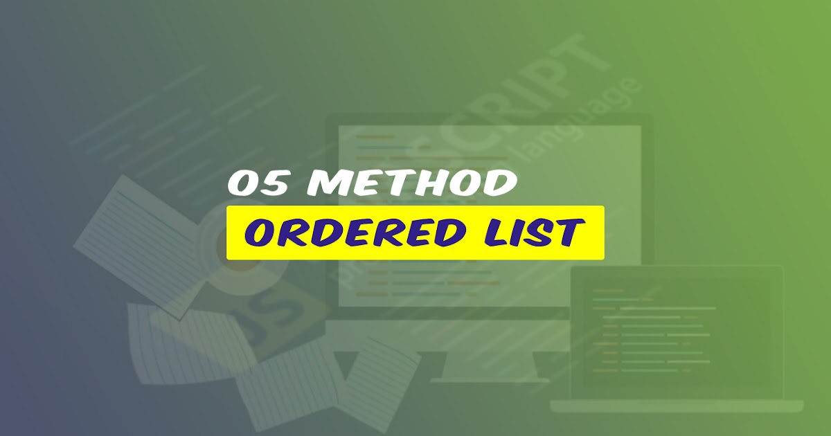 05 Methods To Create Ordered List Using Html Css And Javascript Rustcode