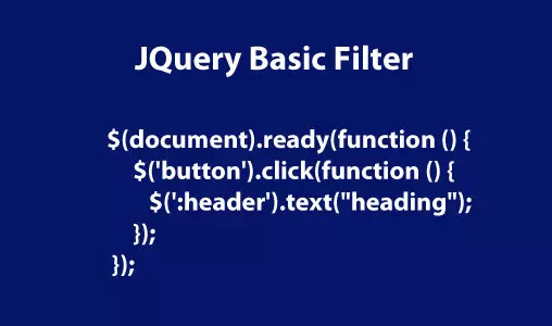 jQuery | Basic filter() with Examples-trickcode - Free Source code Download & Tutorials-Trickcode