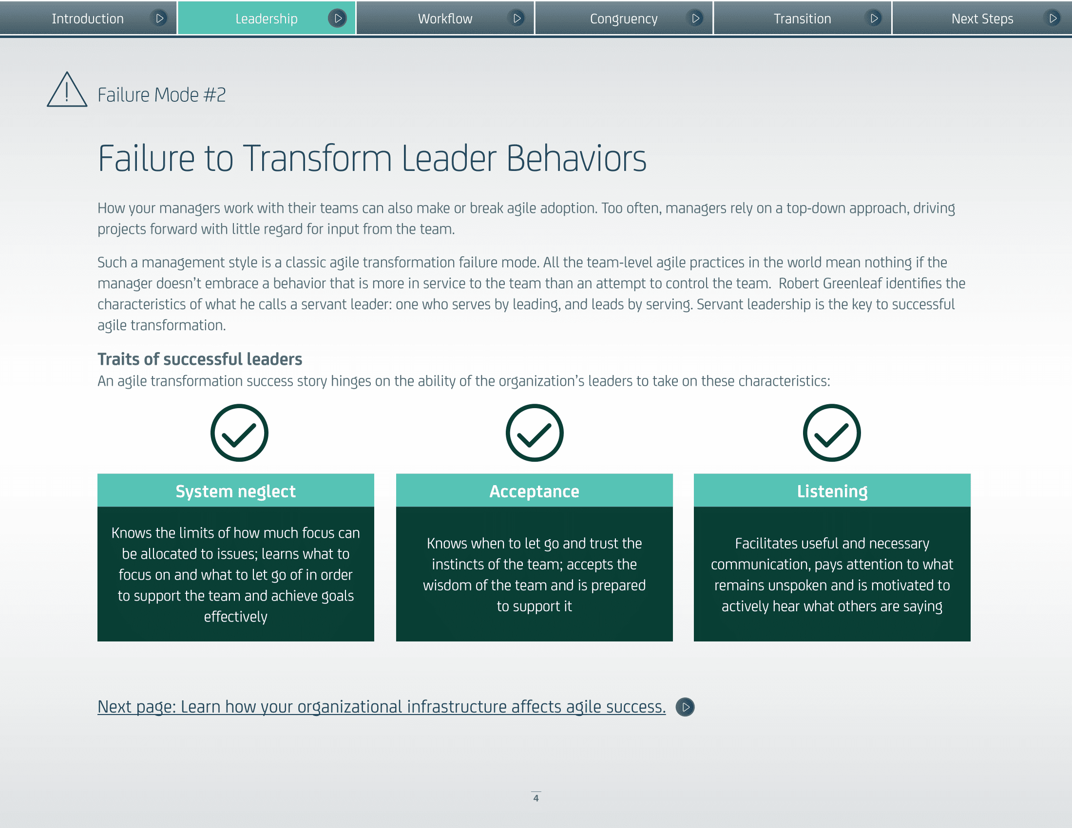 Management&Business: 12 Failure Modes in Agile Transformation Management&Business: 12 Failure Modes in Agile Transformation