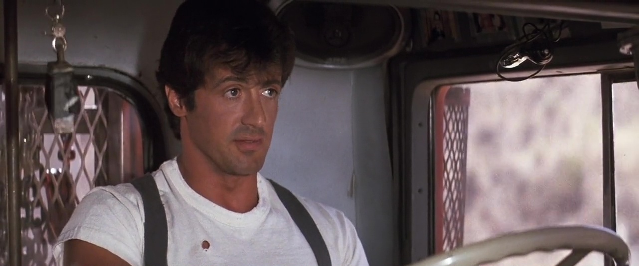 Auscaps Sylvester Stallone Shirtless In Over The Top