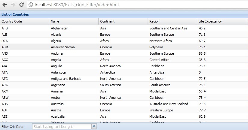 Programmers Sample Guide: ExtJs Grid JSON Java Servlet example with ... Programmers Sample Guide: ExtJs Grid JSON Java Servlet example with ...