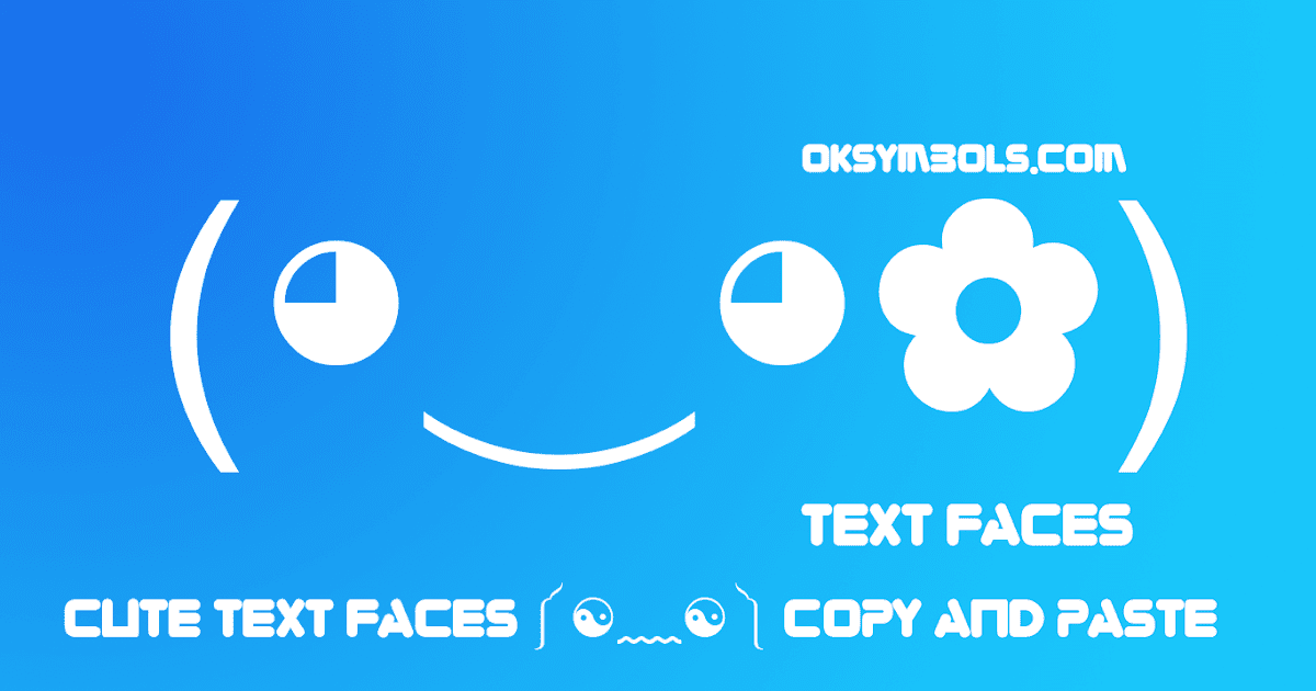 Cute Text Faces ‿ Copy And Paste Cute Lenny Faces