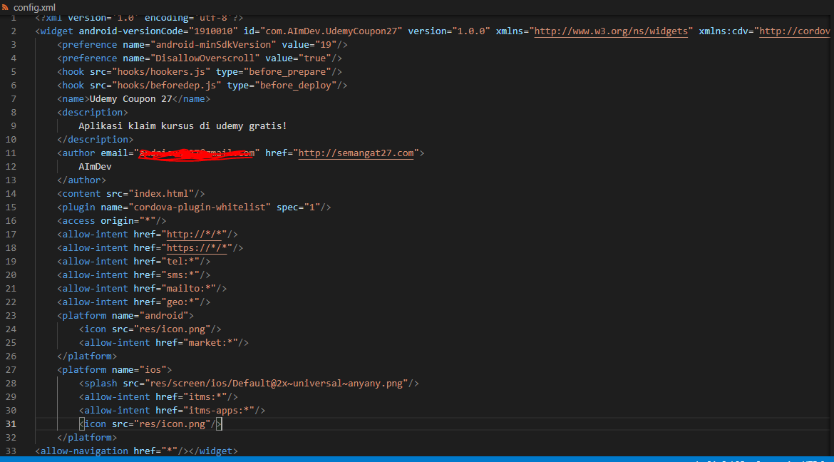 Cara membuat aplikasi android dengan cordova dan framework7 Part 3 - Change icon, Insert Assets ...