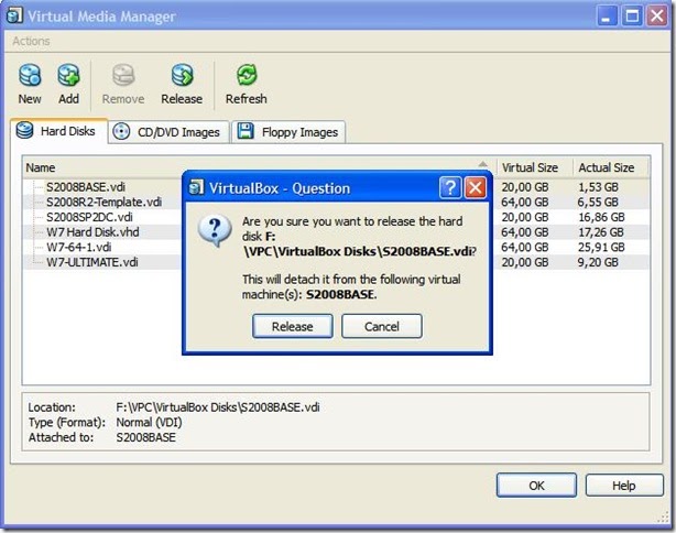 .NET Matters: Using differencing disks with VirtualBox .NET Matters: Using differencing disks with VirtualBox