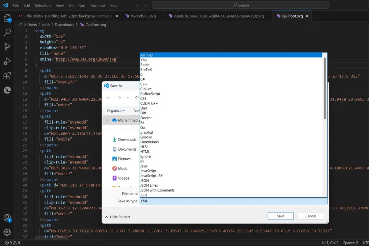 How do you open an SVG code snippet in Adobe Illustrator ...