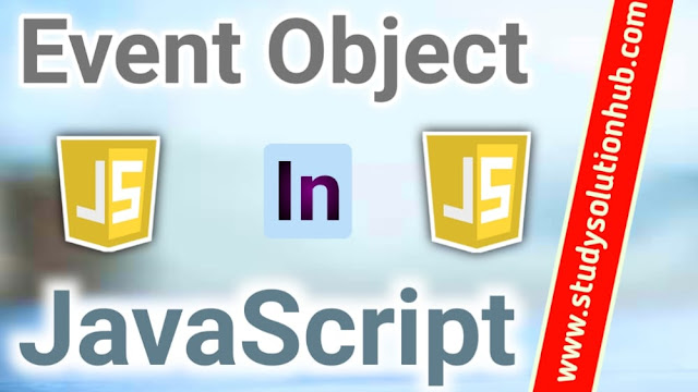 Event Object In JavaScript With Example | Event-Object