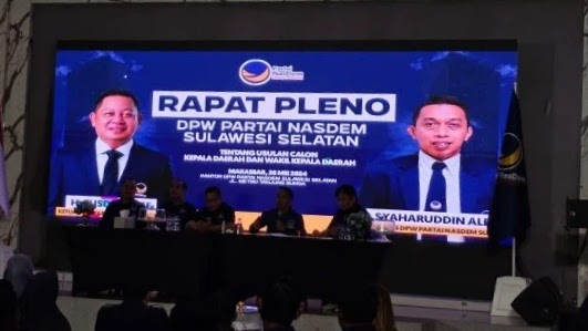 NasDem Sulsel Resmi Usung ASS-FATMA pada Pilkada Sulsel 2024 NasDem Sulsel Resmi Usung ASS-FATMA pada Pilkada Sulsel 2024