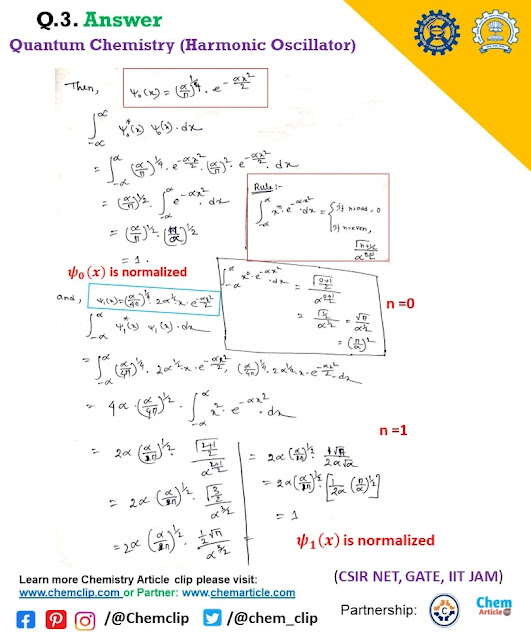 Harmonic Oscillator wave function| Quantum Chemistry part-3 - ChemClip ... Harmonic Oscillator wave function| Quantum Chemistry part-3 - ChemClip ...