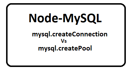 Difference between mysql.createConnection and mysql.createPool in Node.js? | Web Technology ...