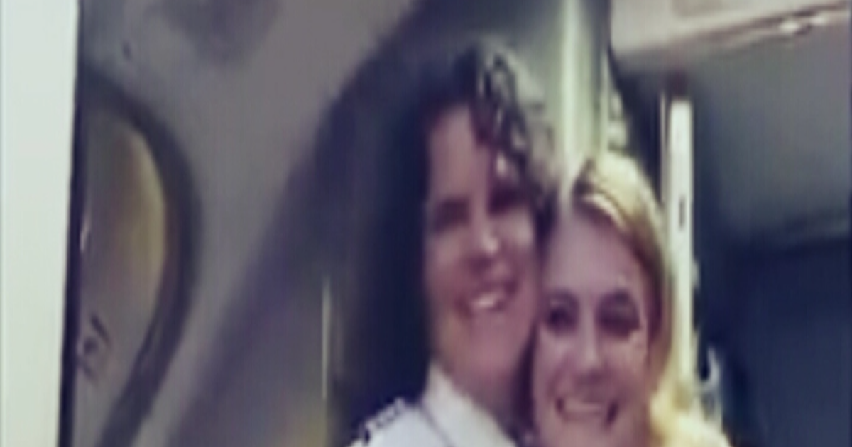 Mother And Daughter Fly Together Mother Pilot And Daughter Co Pilot