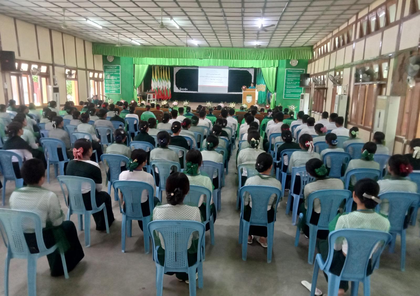 Myanmarnationalpost စစ်ကိုင်းပညာရေးဒီဂရီကောလိပ်တွင် Pptt အမှတ်စဉ် ၁၁