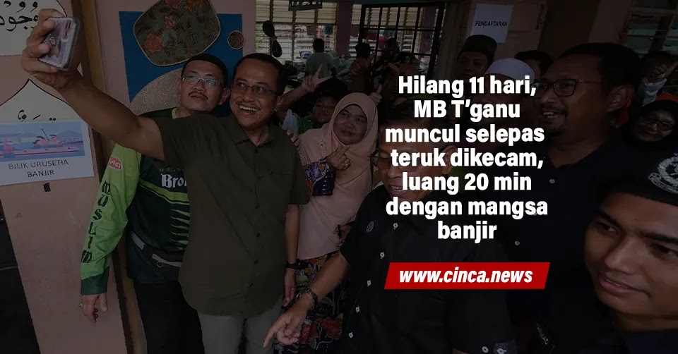 Hilang 11 hari, MB T’ganu muncul selepas teruk dikecam, luang 20 min ... Hilang 11 hari, MB T’ganu muncul selepas teruk dikecam, luang 20 min ...
