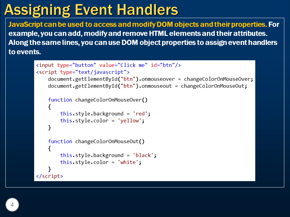 Sql server, .net and c# video tutorial: Assigning event handlers in ...
