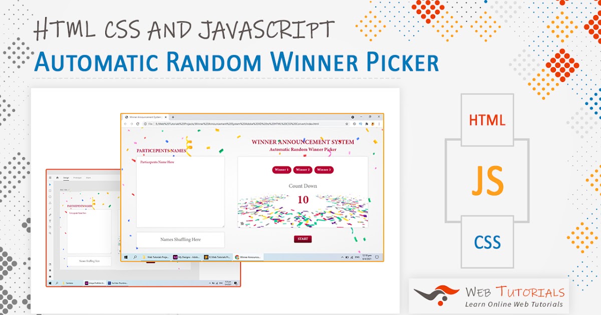 Random Winner Picker System in JavaScript