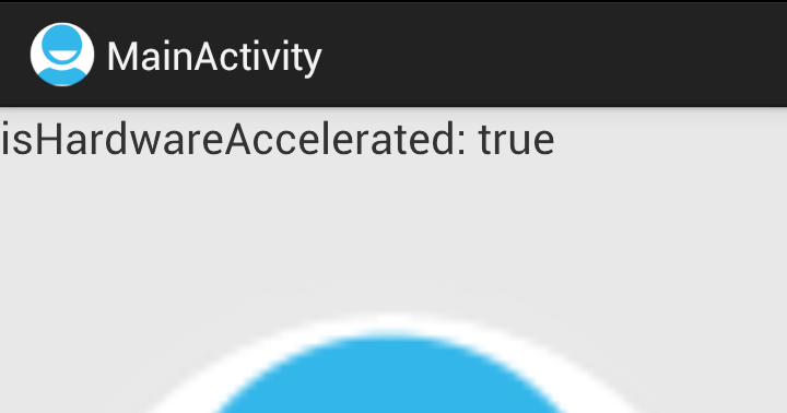 Android Er Enable Hardware Acceleration Using Java Code