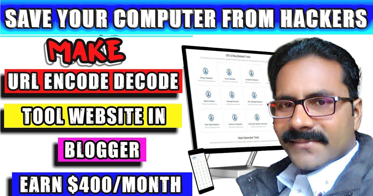 How To Make A Decode Encode One Page Tool Website In Blogger