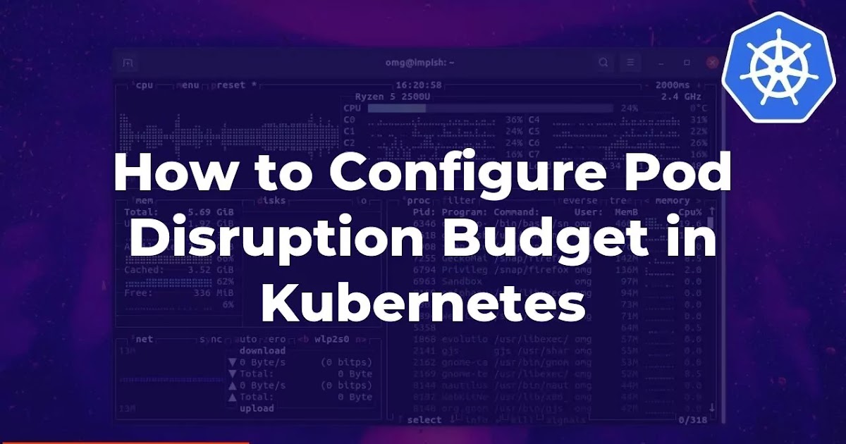 How to Configure Pod Disruption Budget in Kubernetes How to Configure Pod Disruption Budget in Kubernetes