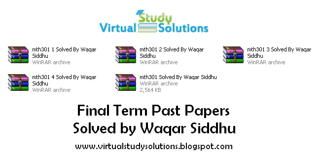 MTH301 Final Term Past Papers Solved by Waqar Siddhu | Virtual Study ... MTH301 Final Term Past Papers Solved by Waqar Siddhu | Virtual Study ...