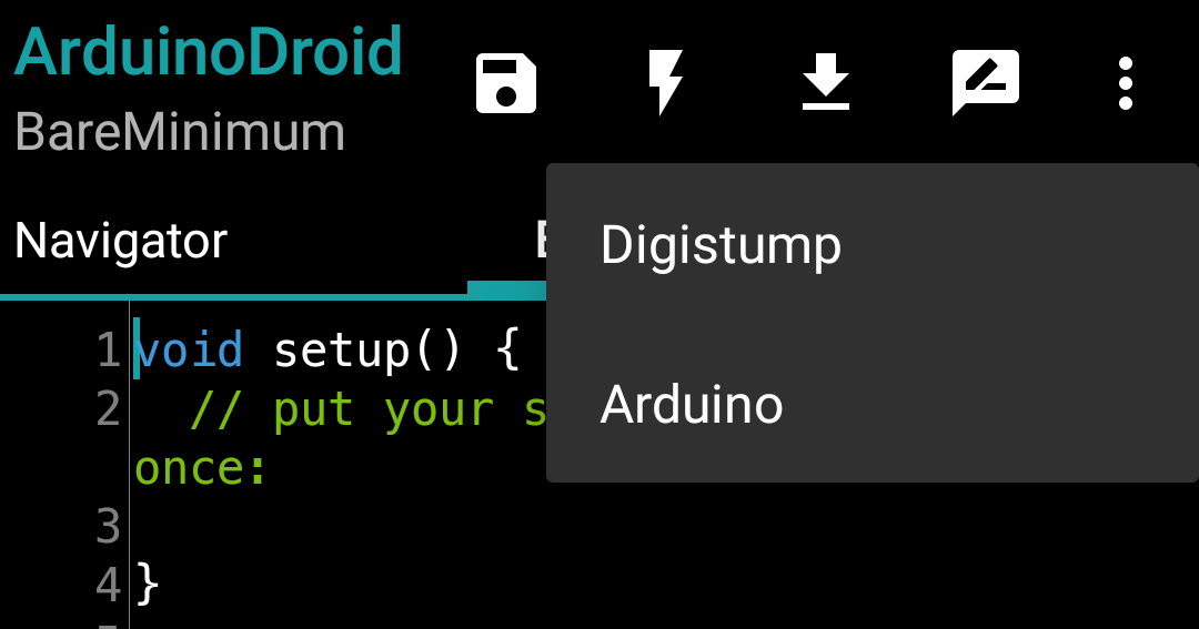 Arduinodroid Arduinoesp8266esp32 Ide For Android Digispark Support Added