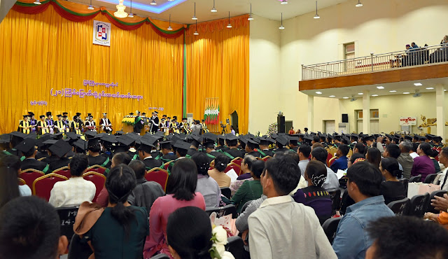 မြစ်ကြီးနားတက္ကသိုလ်၏ ၂၁ ကြိမ်မြောက် ဘွဲ့နှင်းသဘင်အခမ်းအနား ကျင်းပ