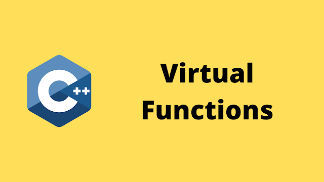 Hackerrank Virtual Functions Solution In C Programming Programmingoneonone