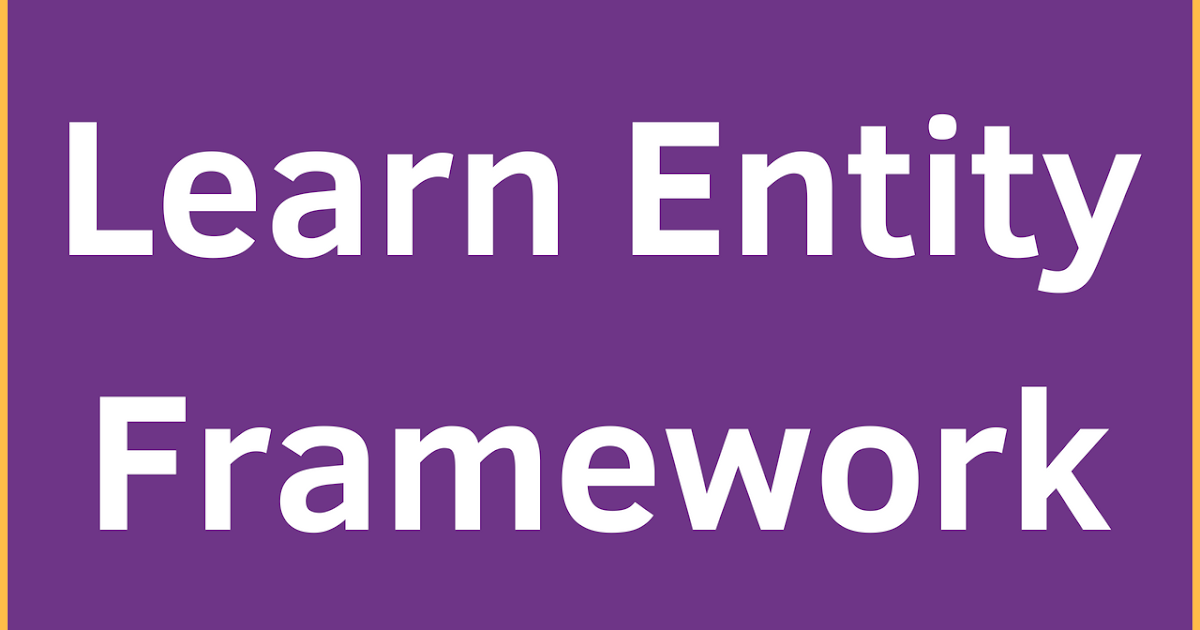 Entity Framework Course Bahasa Pemrogaman