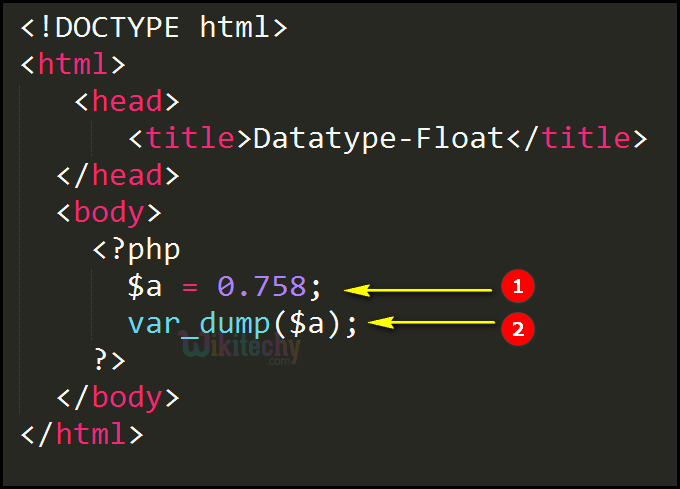 Tipe Data Float pada PHP - Belajar Coding Tipe Data Float pada PHP - Belajar Coding