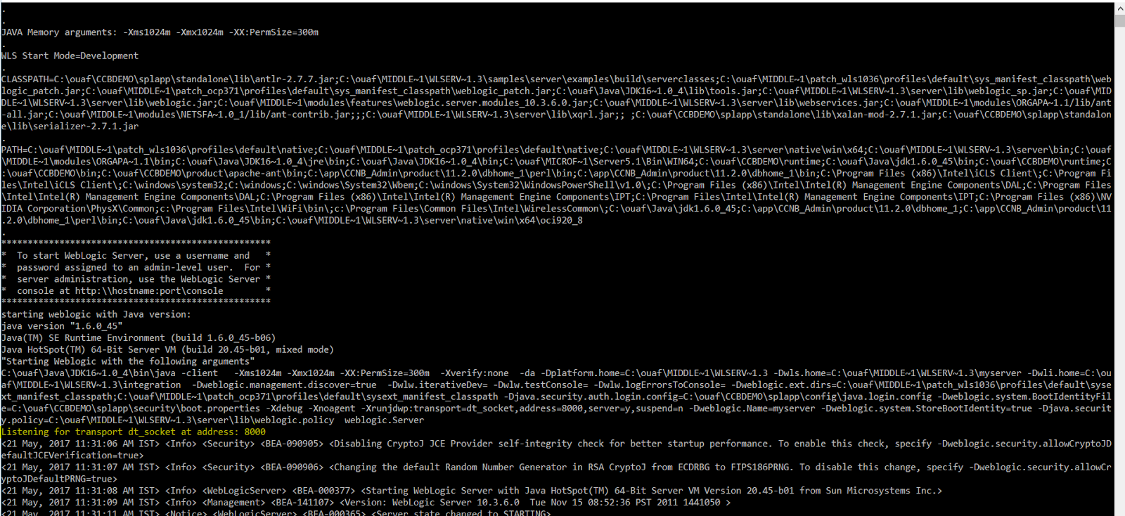 Configure Eclipse For Remote Debugging In Web Logic Server Oracle Utilities Customer Care And