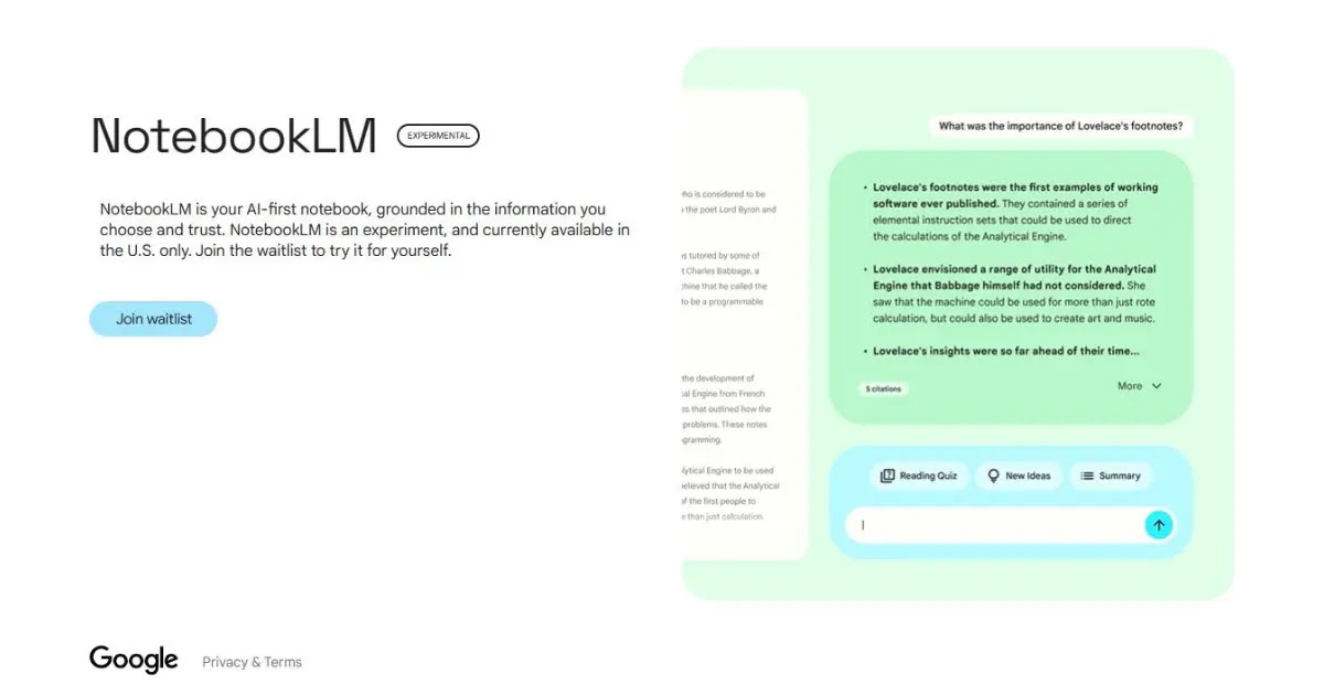 Google Unleashes Generative AI for Note-Taking: Introducing NotebookLM ... Google Unleashes Generative AI for Note-Taking: Introducing NotebookLM ...