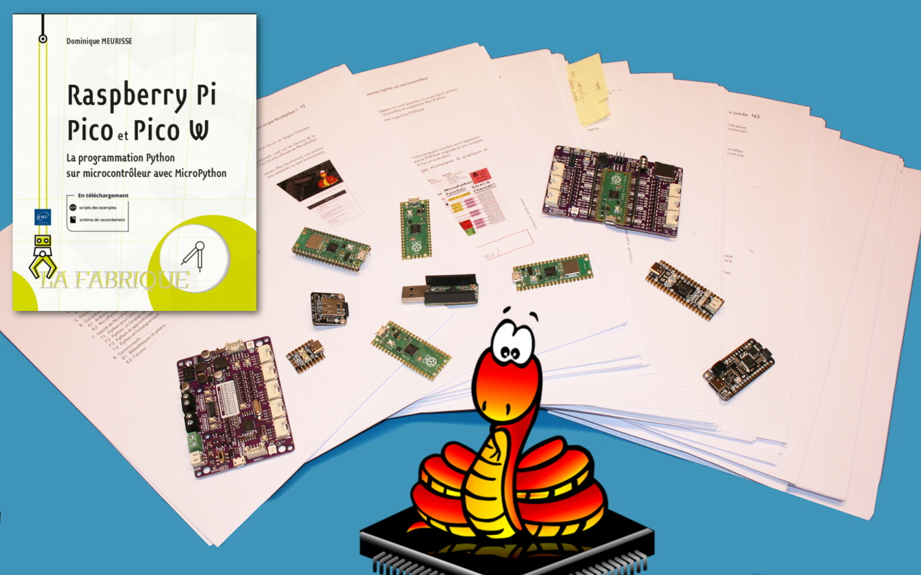 Livre: Raspberry Pi Pico & Pico W - la programmation Python sur ... Livre: Raspberry Pi Pico & Pico W - la programmation Python sur ...
